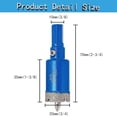 CERPXFF-3/4 Inch Diamond Core Drill Bits,Vacuum Brazed Hole Saw with ...