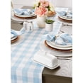 Buffalo Check Collection, Classic Farmhouse Table Runner, 14x108, Light ...