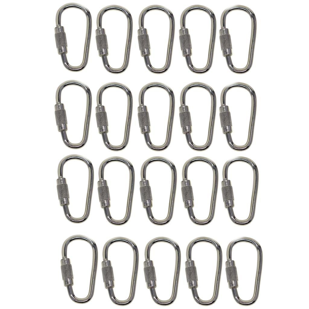 Click here for Colaxi 20 Carabiner Carabiner Carabiner Clips For... prices