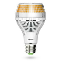 SANSI 40W (400W Equivalent) A21 LED Light Bulb, 6000 Lumens, E26 Base ...