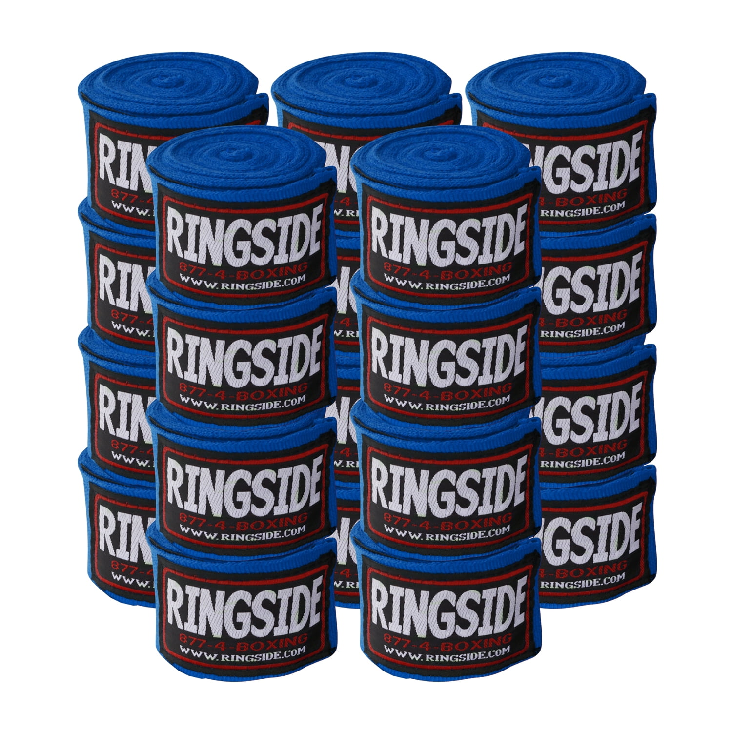 Ringside Mexican-Style Boxing Hand Wraps - 180" - 10 Pack Blue ...
