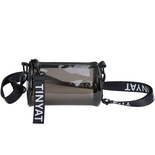 Tinyat Clear Crossbody Bag for Women Waterproof Roundabout Messenger ...