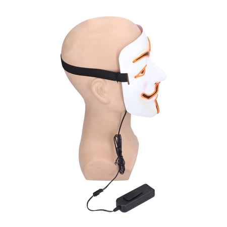 ANGGREK Clown Glowing LED Light Up Scary Purge For Carnival Easter ...