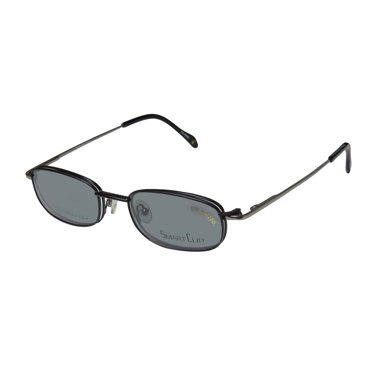 SMARTCLIP 508T TITANIUM EYEGLASS FRAME/GLASSES WITH POLARIZED SUNGLASS ...
