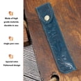1pc Crazy Horsehide Pen Sleeve Pouch Fountain Pen Protective Cover ...
