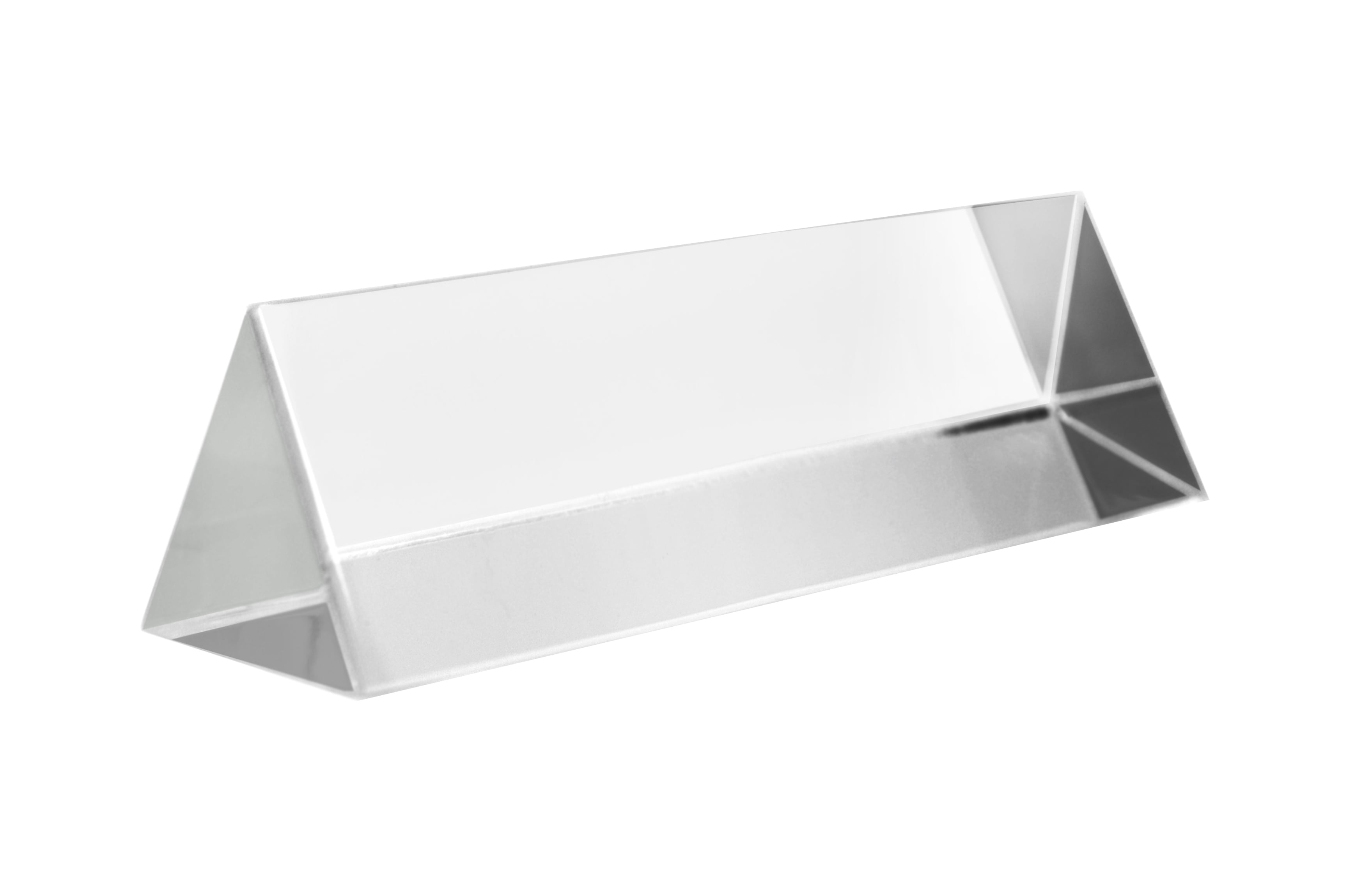 Equilateral Prism, 3" (75mm) Length, 1" (25mm) Faces - Triangular ...