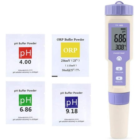 Professional Digital Water Tester YY-600 PH/ORP/Temp 3 in 1 Tester Pen ...