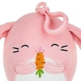Squishmallows Bunny Stuffed Rabbit - 3.5" Easter Clip-On Bop the Bunny ...