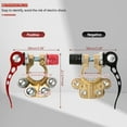 OEMASSIVE Car Battery Terminal Connectors Clamp 4 Way Pure Brass for ...
