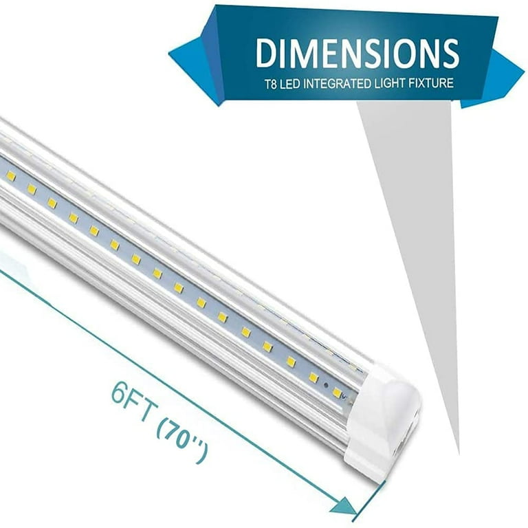 T8 Fluorescent Light Fixtures Dimensions | Shelly Lighting
