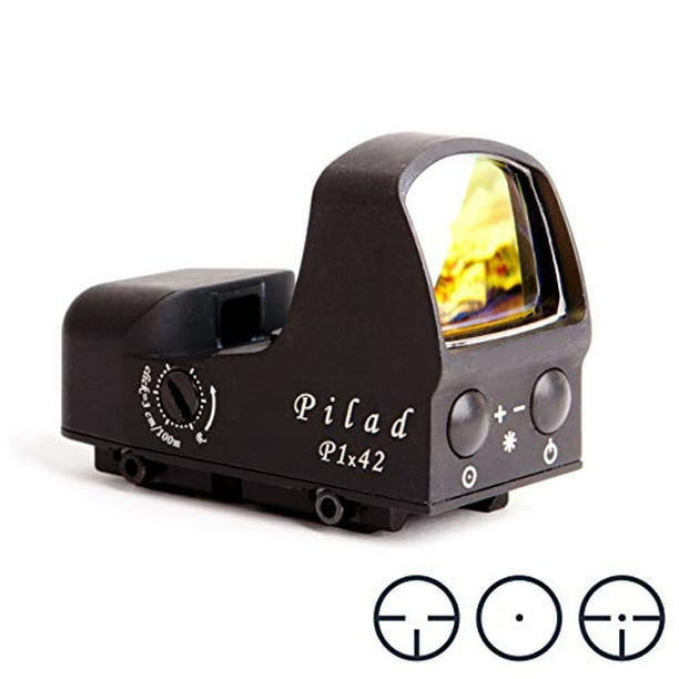 BelOMO Pilad P1x42 Weaver. Russian Red Dot Scope Collimator Sight. 3 ...