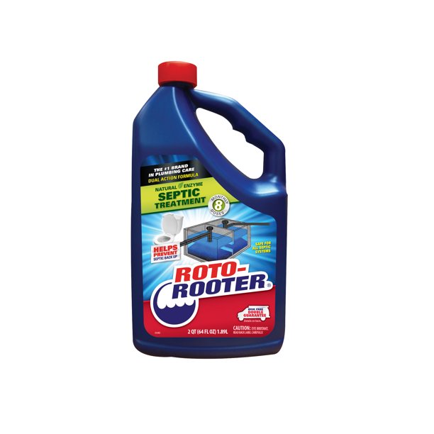 Roto-Rooter Septic Treatment, 64 oz - Walmart.com
