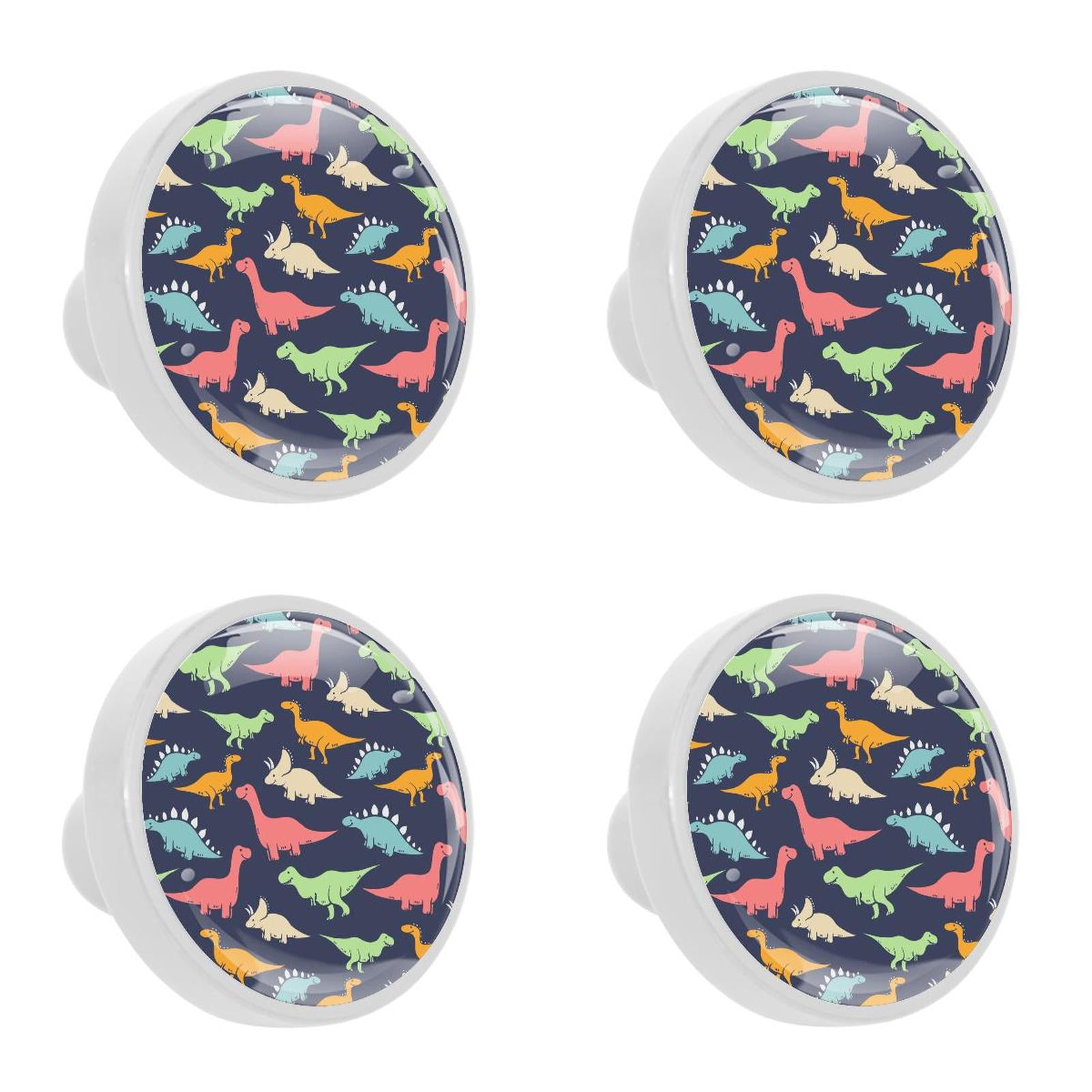 4 Pcs Dinosaur Knobs for Kitchen Cabinet Cupboard Dresser Bookcase ...