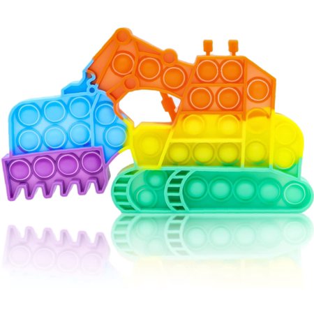 CPDD Push Pop Pop Bubble Fidget Toy, Anxiety Stress Reliever Silicone ...