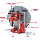 Concrete Wall Cutter Electric Wall Cutting Machine with 2 pcs Guide ...