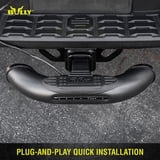 Bully BBS-1104L Black Bull Series LED Hitch Step - Walmart.com