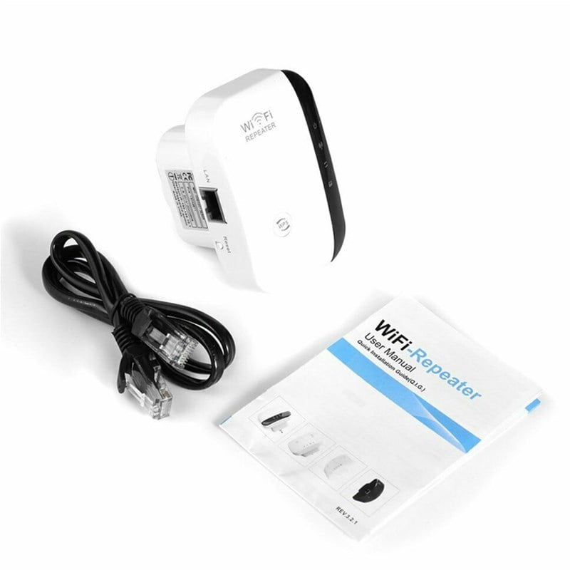 300Mbps Wi-Fi Range Extender Wireless Repeater Internet Signal Booster ...