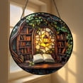 Book Lover Forest Library Acrylic Suncatcher – Window Decor2101 ...