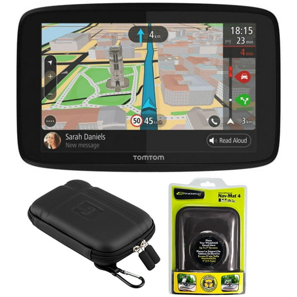 TomTom GO 520 GPS 5" Touch Screen (US-CAN-MEX) w/ Protect and Stow Case ...