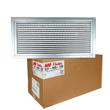Flanders Merv 5 Polystrand Modified Pinch Frame Air Filter With Notch ...
