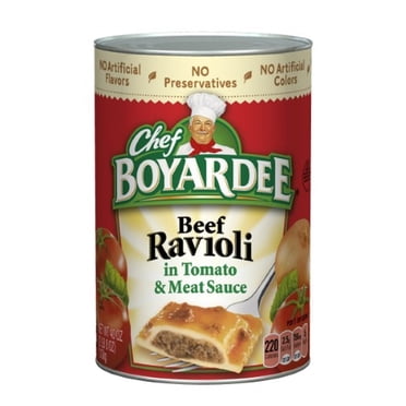 Chef Boyardee Beef Ravioli (Pack of 48) - Walmart.com