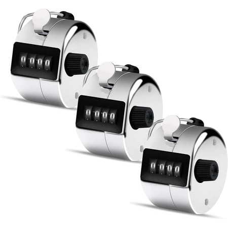 Dedang Metal Hand Tally Counter 4-Digit Lap Counter Clicker, Manual ...
