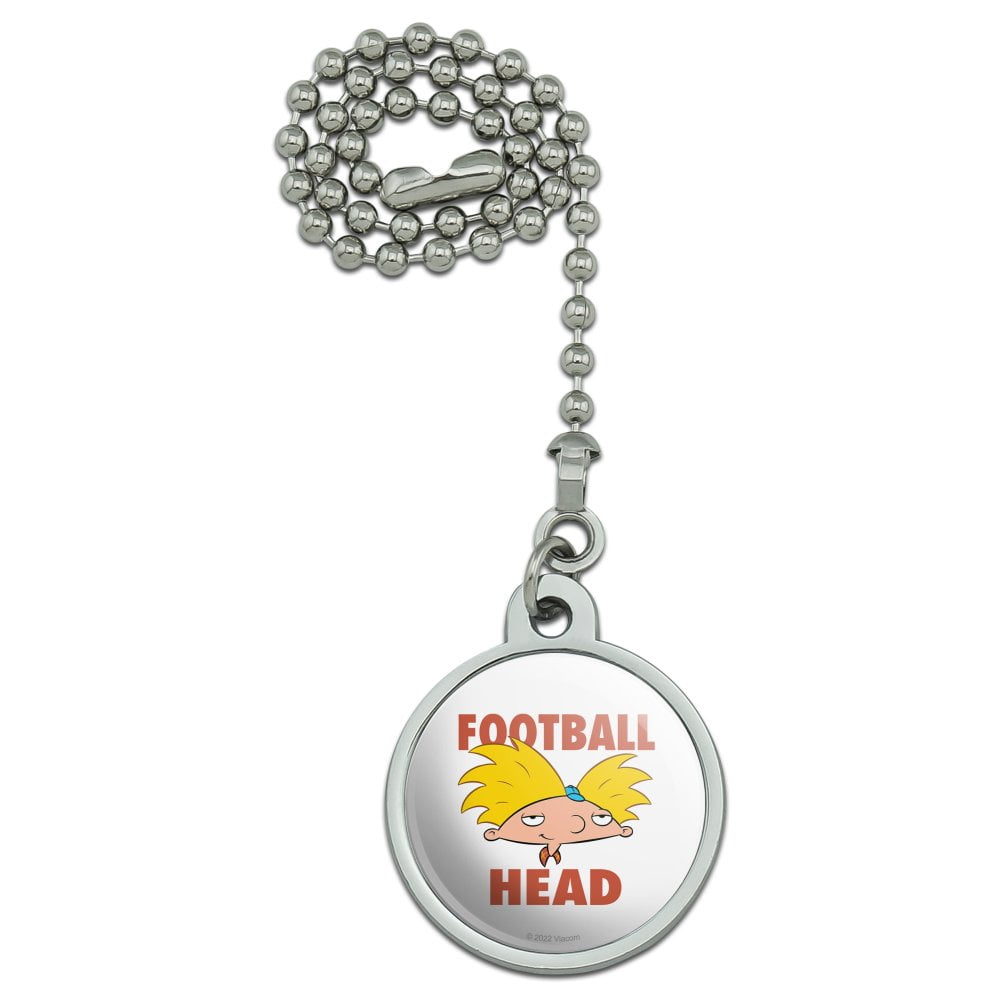 Hey Arnold! Football Head Ceiling Fan and Light Pull Chain - Walmart.com