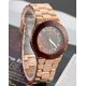 GUESS Women's W0468L1 Rose Gold-Tone Watch - Brown Dial - Walmart.com