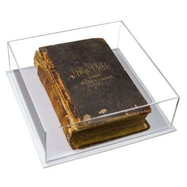 Deluxe Clear Acrylic Large Book Display Case (A071-BDS) - Walmart.com