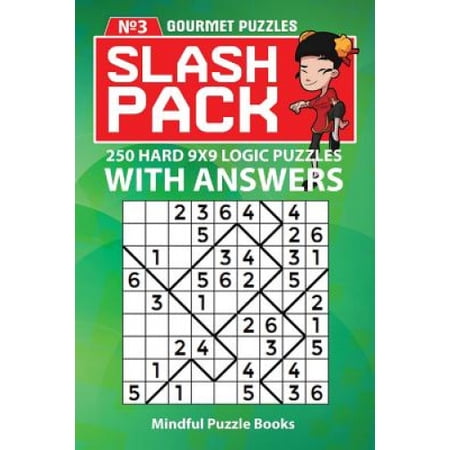 Slash Pack: 250 Hard 9x9 Logic Puzzles with Answers | Walmart Canada