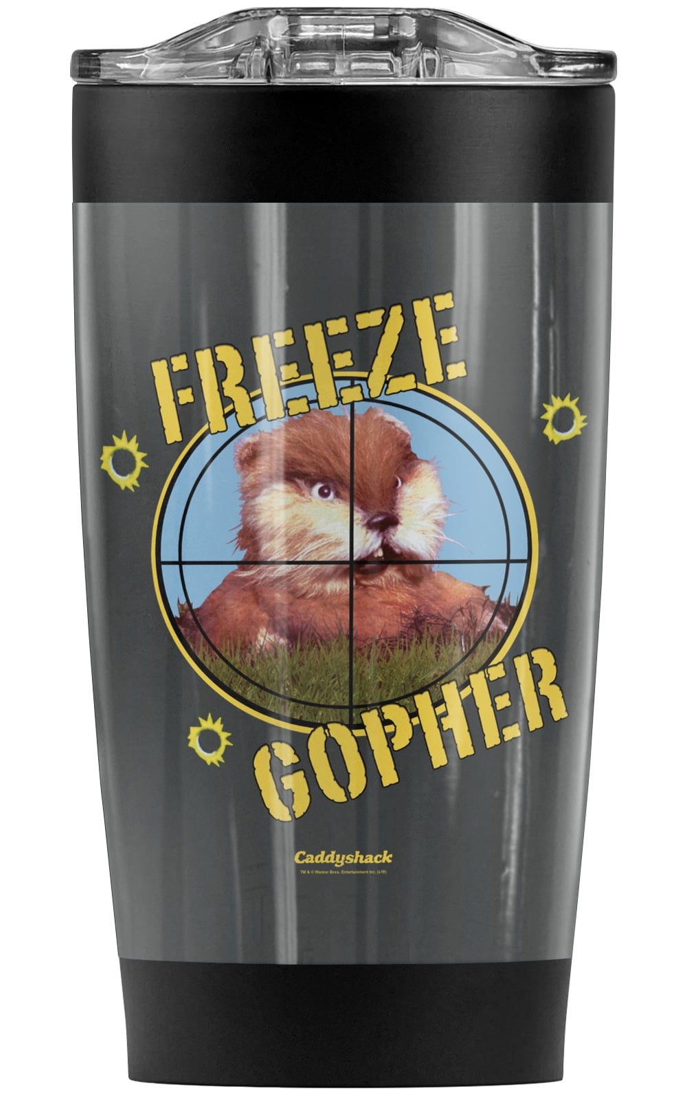 Caddyshack Freeze Gopher Stainless Steel Tumbler 20 oz Coffee Travel ...