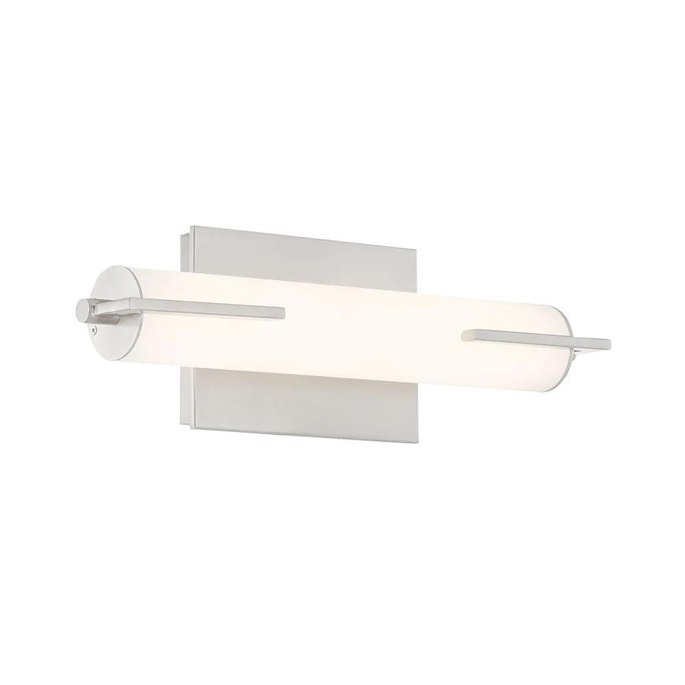 16 In. Brushed Nickel LED Vanity Light Bar - Walmart.com