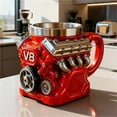 ApePal 2026 V8 Engine Coffee Cup, V8 Engine Themed Mug, Retro V6 ...