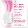 Simply Soft Premium 4-Layer Facial Cotton Rounds, 100% Pure Absorbent ...