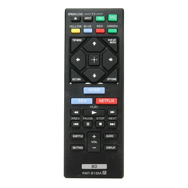 Sony RMT-VB100U Replaced Remote Control for Sony Blu-Ray DVD players - Walmart.com
