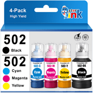 CISinks Premium DTF Ink Bottle Refill Set 1000ML- Direct to Film Heat ...