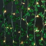 BrightSide LED Cascading Curtain Vine Indoor Lights, Warm White, 3.5ft ...