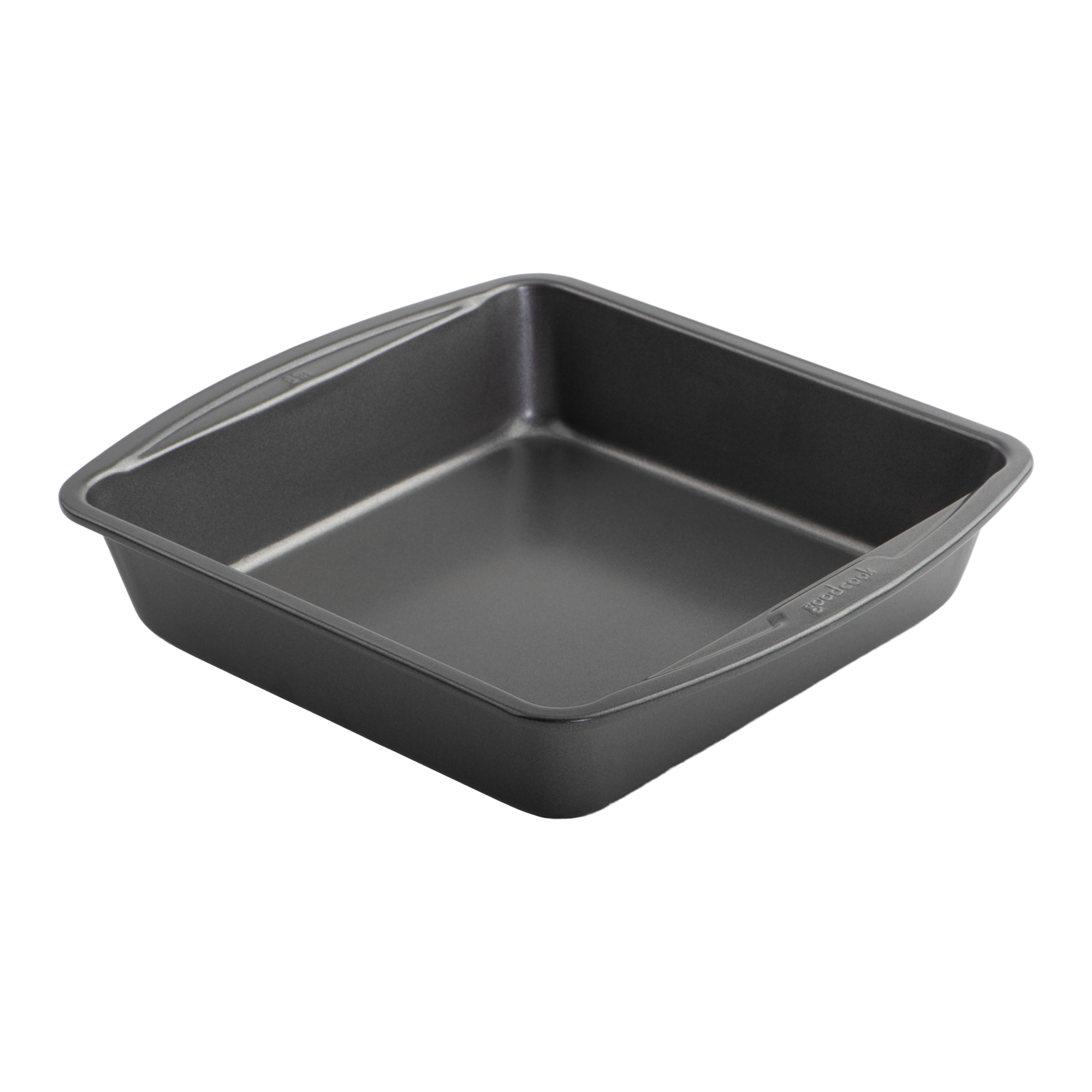 GoodCook Nonstick Steel 8 Square Cake Pan Gray Walmart GoodCook Nonstick Steel 8 Square Cake Pan Gray Walmart
