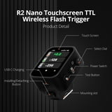 Free Shipping! Flashpoint R2 Nano Touchscreen TTL Wireless Flash ...
