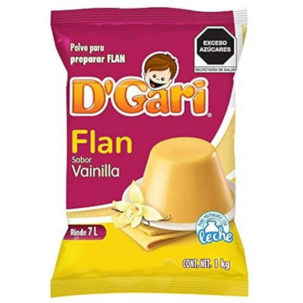 Pack de 10 Flan D'Gari 1 Kg D'Gari Flan | Walmart en línea