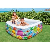 Intex Inflatable Clearview Aquarium Pool for Kids, Family Swimming ...