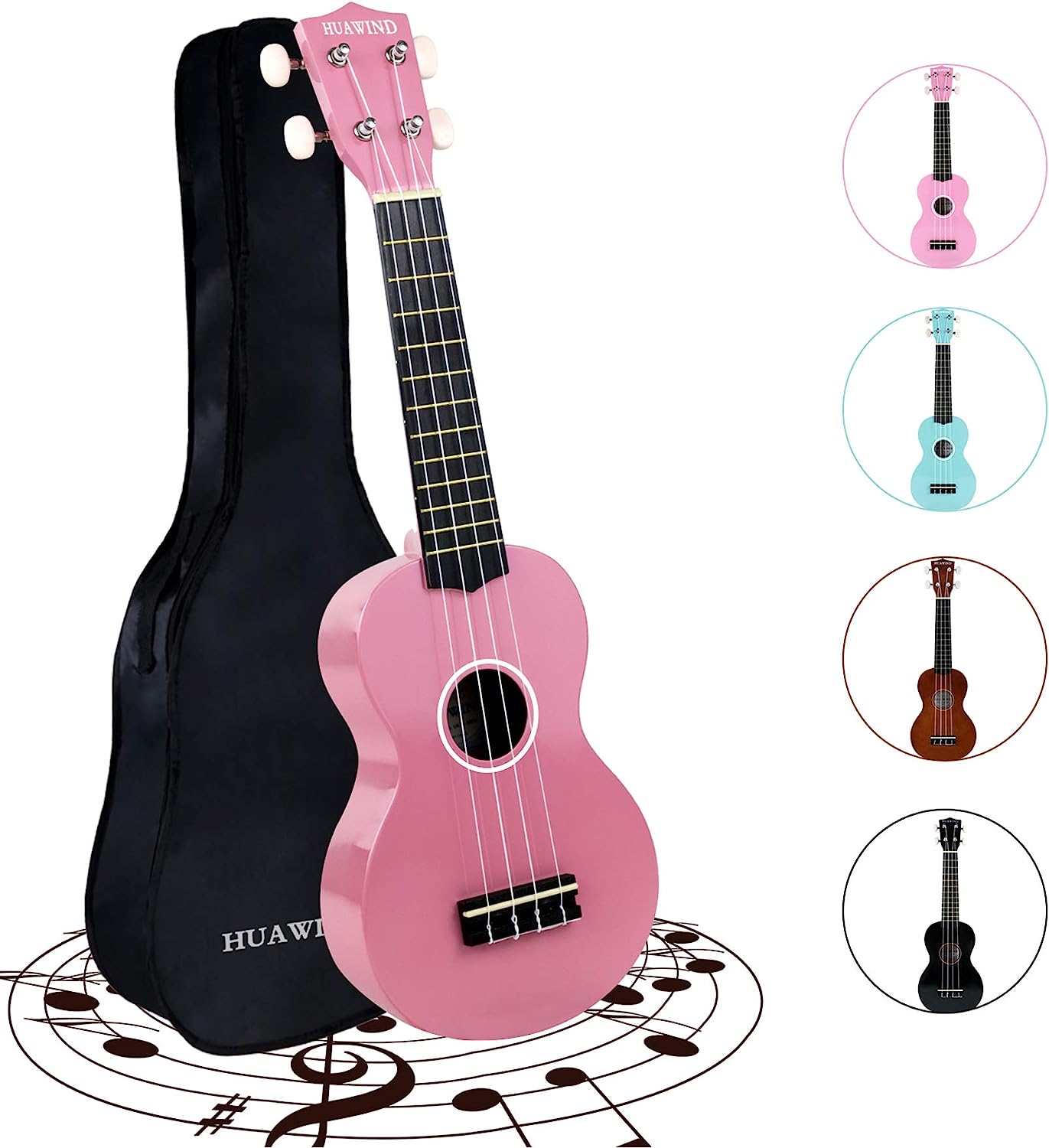 Hilo 2562-Hilo-P Deluxe Soprano Uke Light Mahogany - Walmart.com