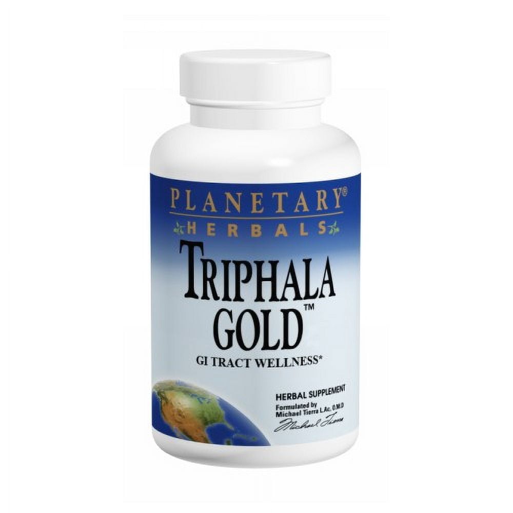 Suplemento Planetary Herbals Triphala Gold 120 cápsulas | Walmart en línea