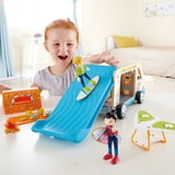 Hape Adventure Camper Van Playset W/ Action Figures & Accessories ...