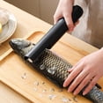 Electric Fish Scaler, Cordless Rechargeable Fish Scale Remover with 12V ...