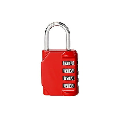 4 Digit Combination Padlock, Combination Lock, Waterproof Metal and ...