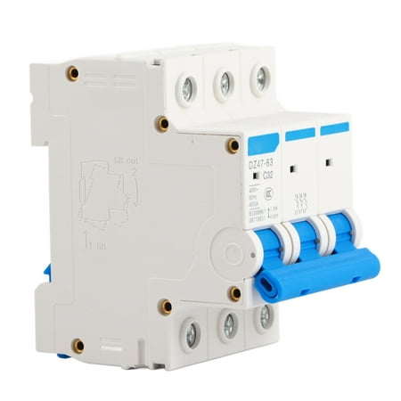DZ47‑63 3P 32A 400V Earth Leakage Protection Circuit Breaker | Walmart Canada