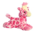 FUCSHIA GIRAFFE & VIOLET ELEPHANT Mini Flopsie 8" Stuffed Animal Plush ...