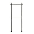 ChicHomey Floor Ceiling Laundry Drying Rack,Adjustable Clothes Storage ...