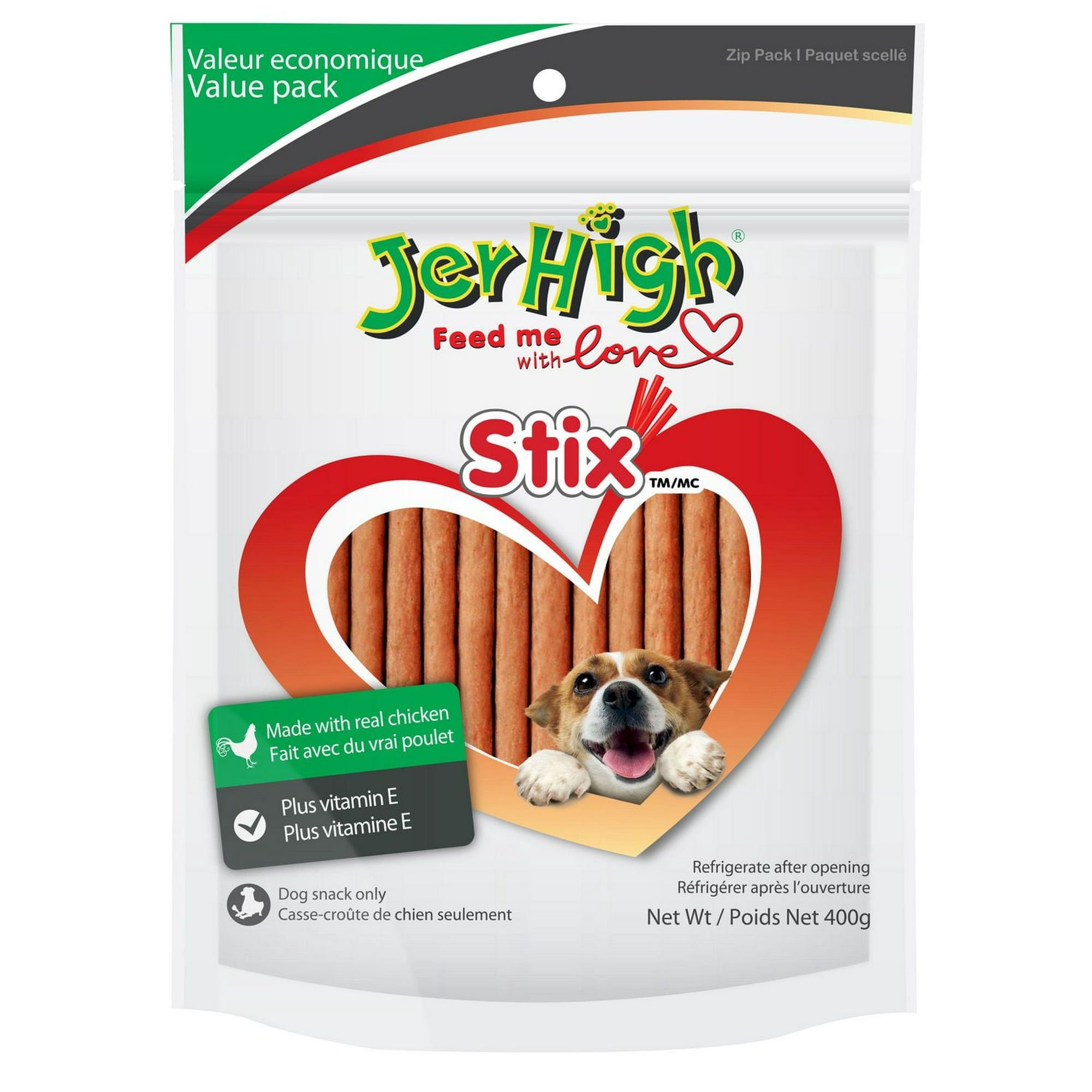 Click here for Jerhigh Stix Made With Real Chicken Dry Dog Snack... prices